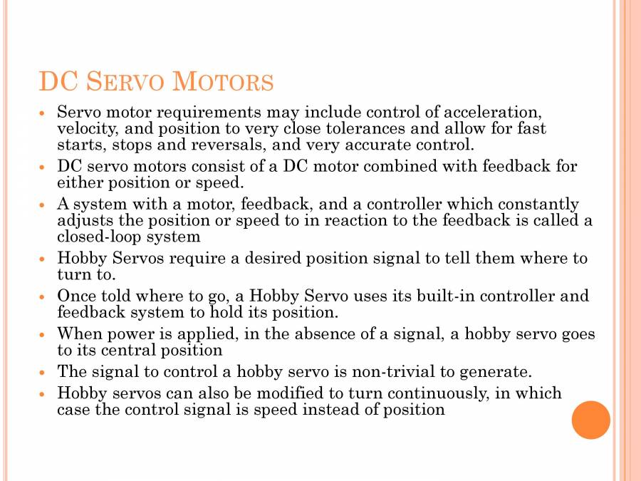 Introduction To Motors - PowerPoint Slides - LearnPick India