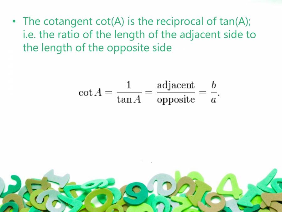 Trigonometry Basics - PowerPoint Slides - LearnPick India