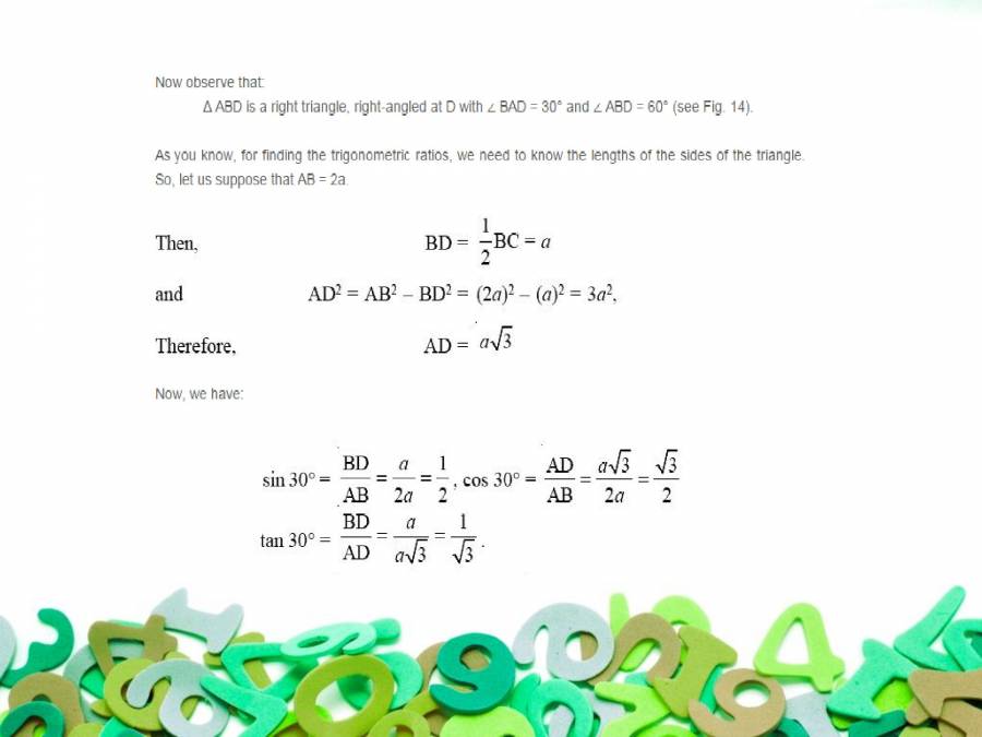 Trigonometry Basics - PowerPoint Slides - LearnPick India
