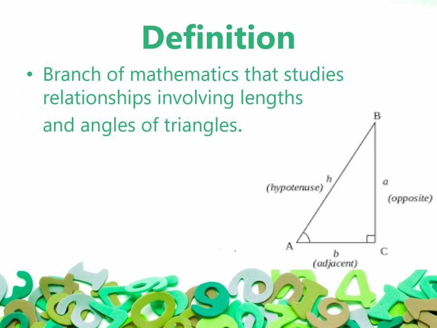Trigonometry Basics - PowerPoint Slides - LearnPick India