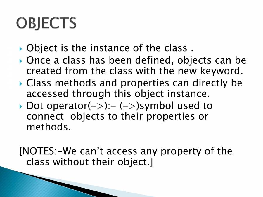 OOPS Concept - PowerPoint Slides - LearnPick India