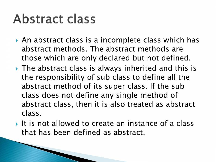 OOPS Concept - PowerPoint Slides - LearnPick India