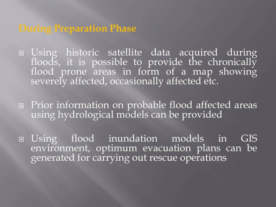 RS And GIS Disaster Management(Civil Engineering) - PowerPoint Slides - LearnPick India