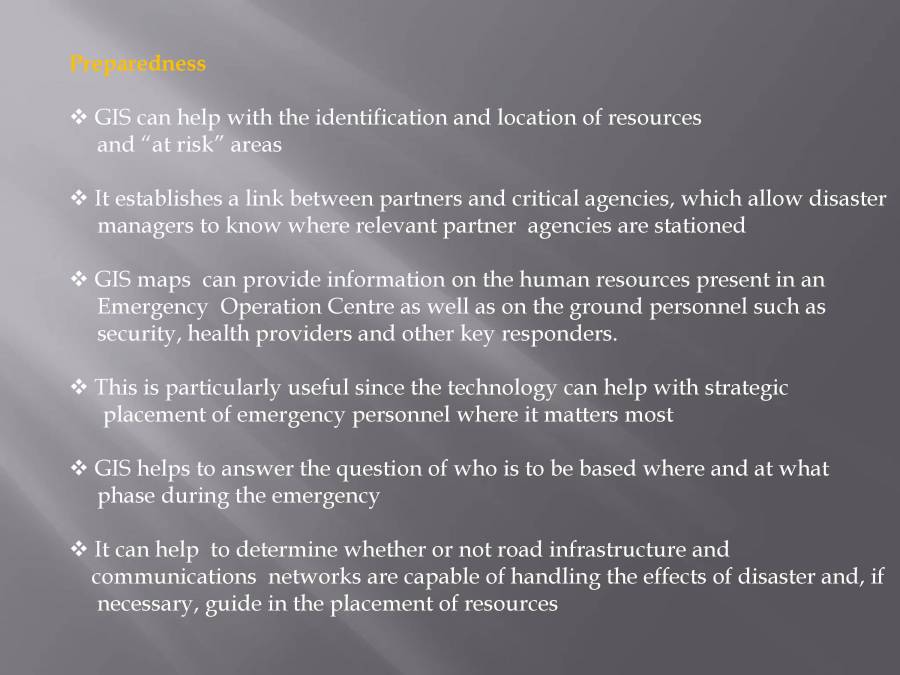 RS And GIS Disaster Management(Civil Engineering) - PowerPoint Slides - LearnPick India