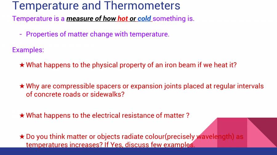 Thermal Physics - PowerPoint Slides - LearnPick India