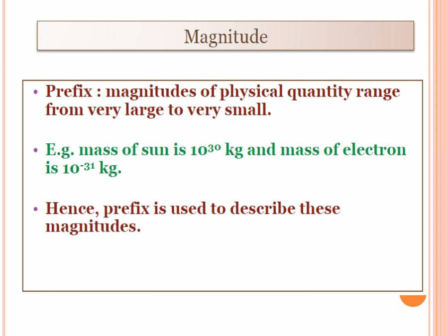 Measurements And Units - PowerPoint Slides - LearnPick India
