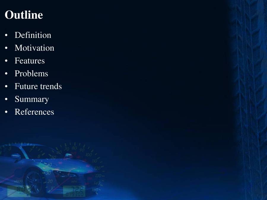 Vehicle Automation - PowerPoint Slides - LearnPick India