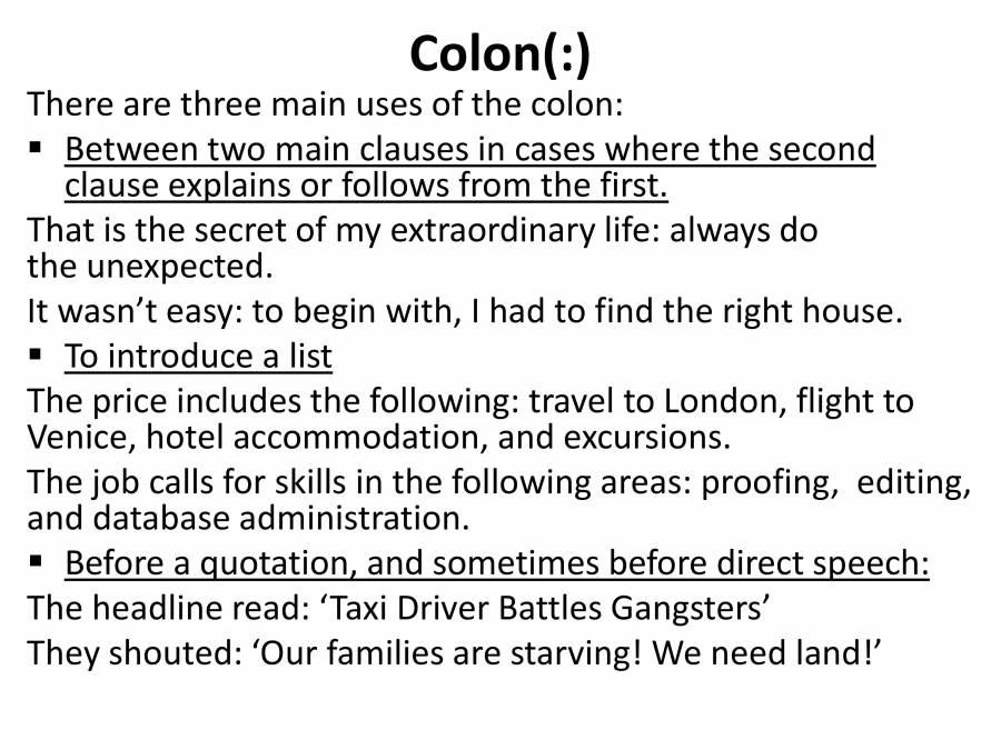 Grammar - Punctuation Marks And Its Usage - PowerPoint Slides ...