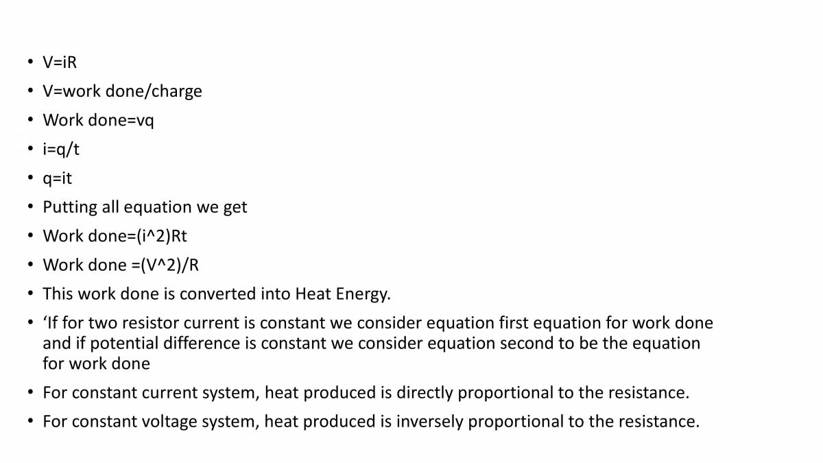 Current Electricity For Class X - PowerPoint Slides - LearnPick India