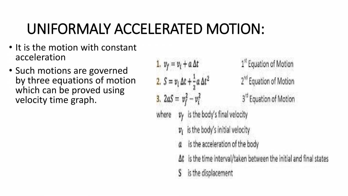 Physics Class IX Motion - PowerPoint Slides - LearnPick India