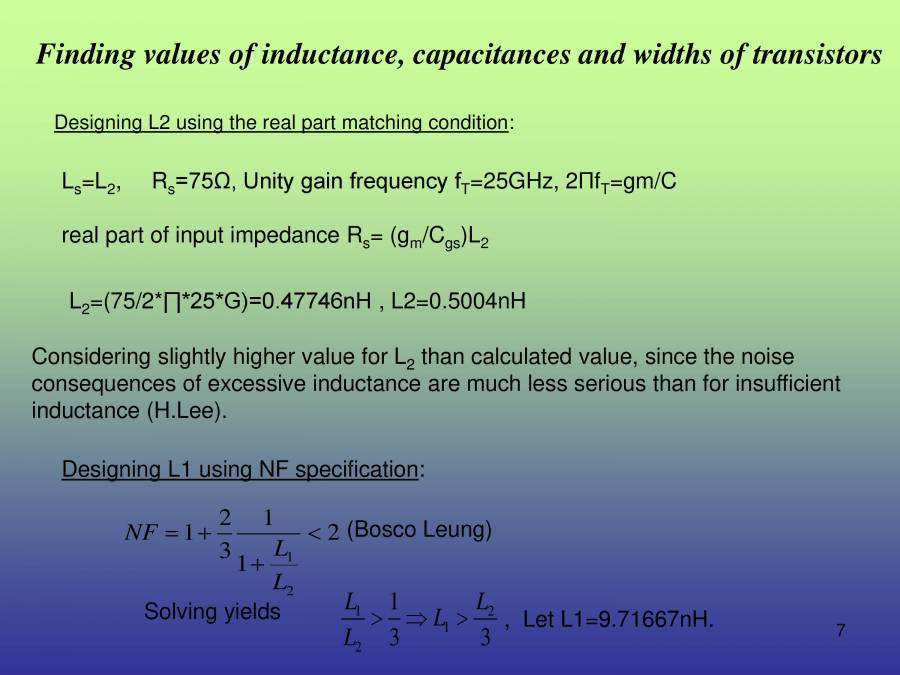 LNA - PowerPoint Slides - LearnPick India