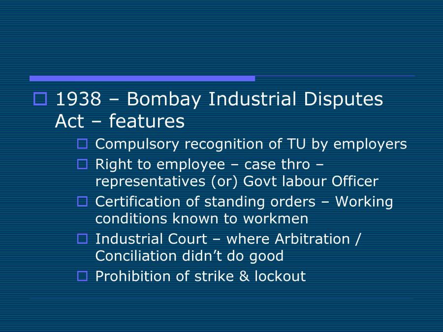 Trade Unions - PowerPoint Slides - LearnPick India