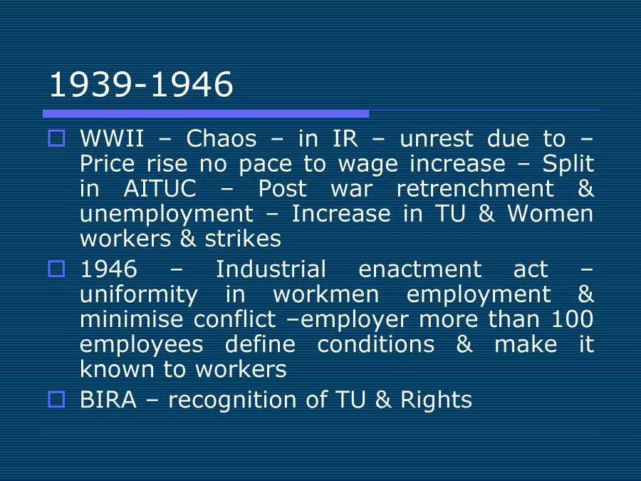 Trade Unions - PowerPoint Slides - LearnPick India