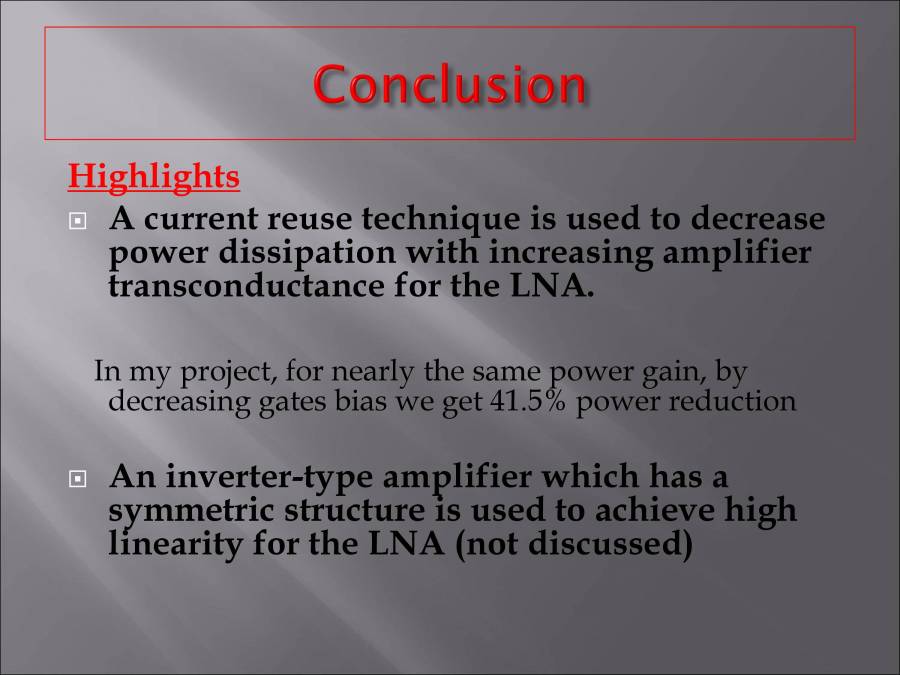 Analog Amplifier Design - PowerPoint Slides - LearnPick India