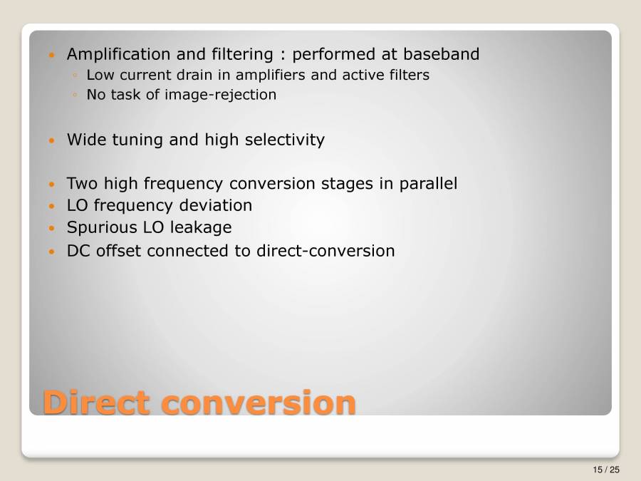 Hetrodyne Receiver - PowerPoint Slides - LearnPick India