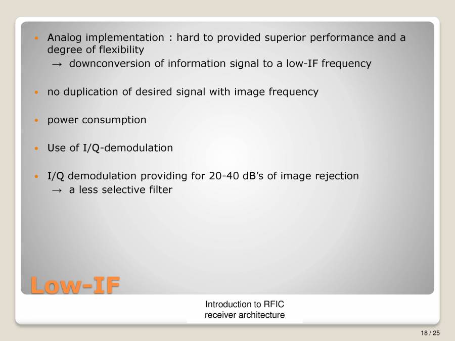 Hetrodyne Receiver - PowerPoint Slides - LearnPick India