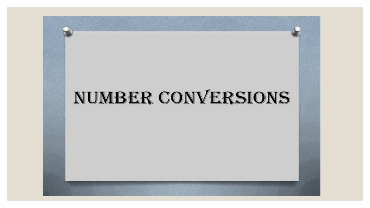 Binary No. System - PowerPoint Slides - LearnPick India