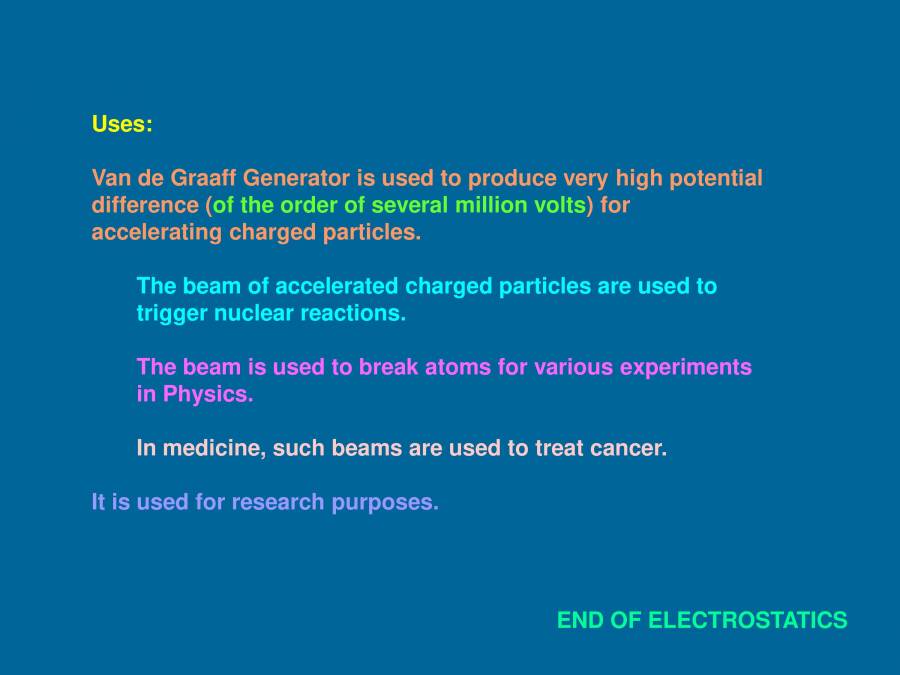 Electrostatics Part 3 - PowerPoint Slides - LearnPick India