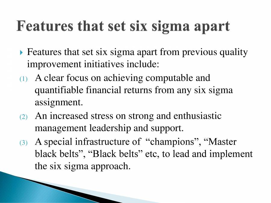 Lean Six Sigma - PowerPoint Slides - LearnPick India