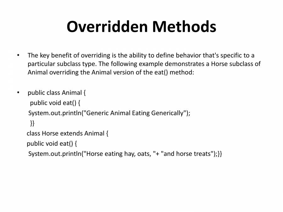 Object Oriented Concepts - PowerPoint Slides - LearnPick India