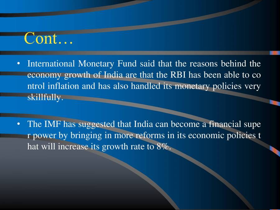 International Monetary Fund - PowerPoint Slides - LearnPick India