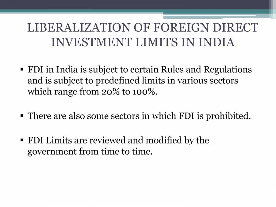 Foreign Direct Investment - PowerPoint Slides - LearnPick India