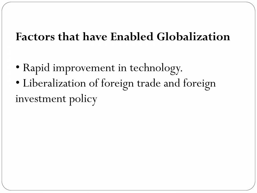 Impact Of Globalisation On Indian Industries - PowerPoint Slides ...