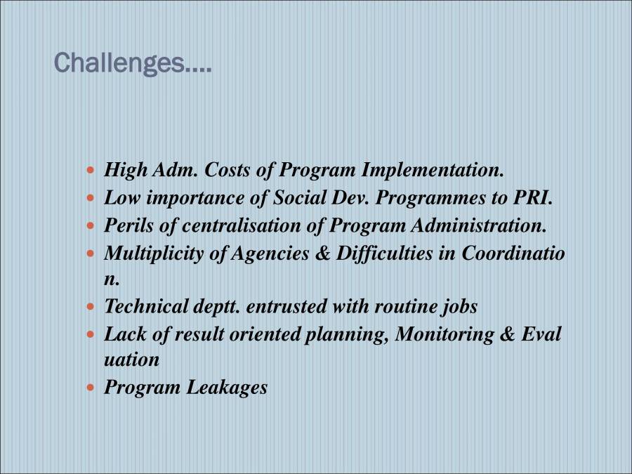 Rural Development - PowerPoint Slides - LearnPick India