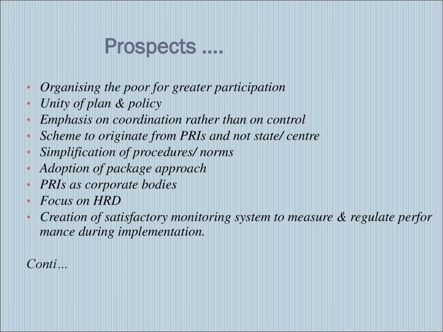 Rural Development - PowerPoint Slides - LearnPick India