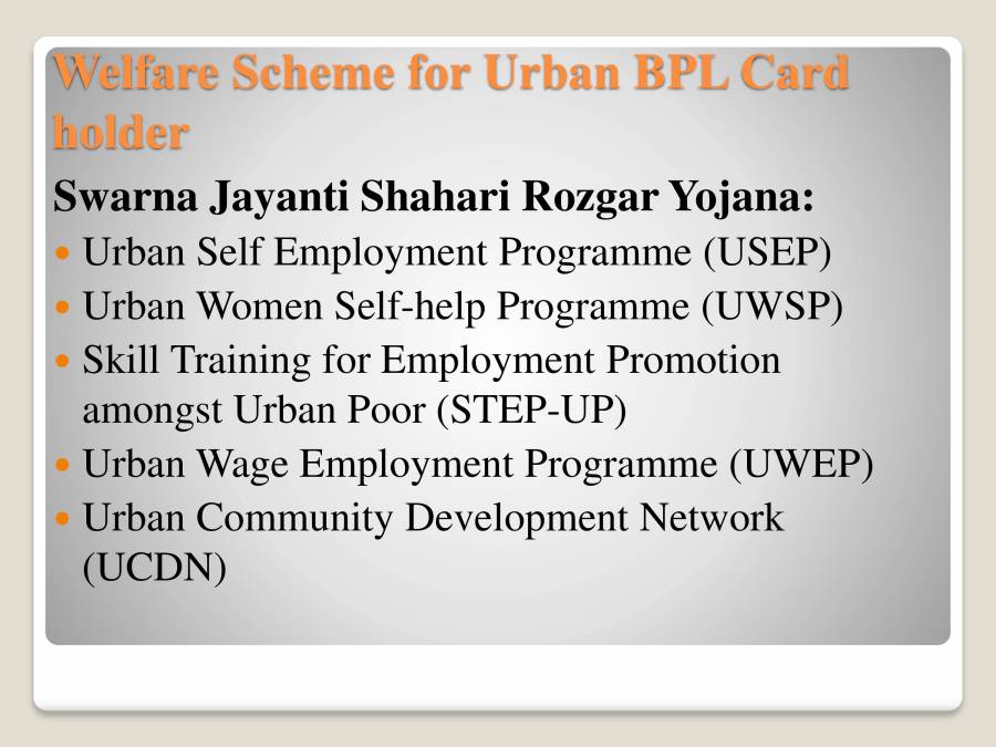 Below Poverty Line (BPL) - PowerPoint Slides - LearnPick India