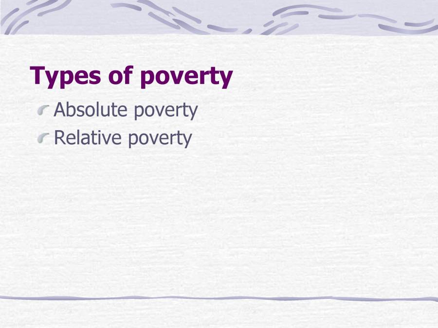 Poverty - PowerPoint Slides - LearnPick India