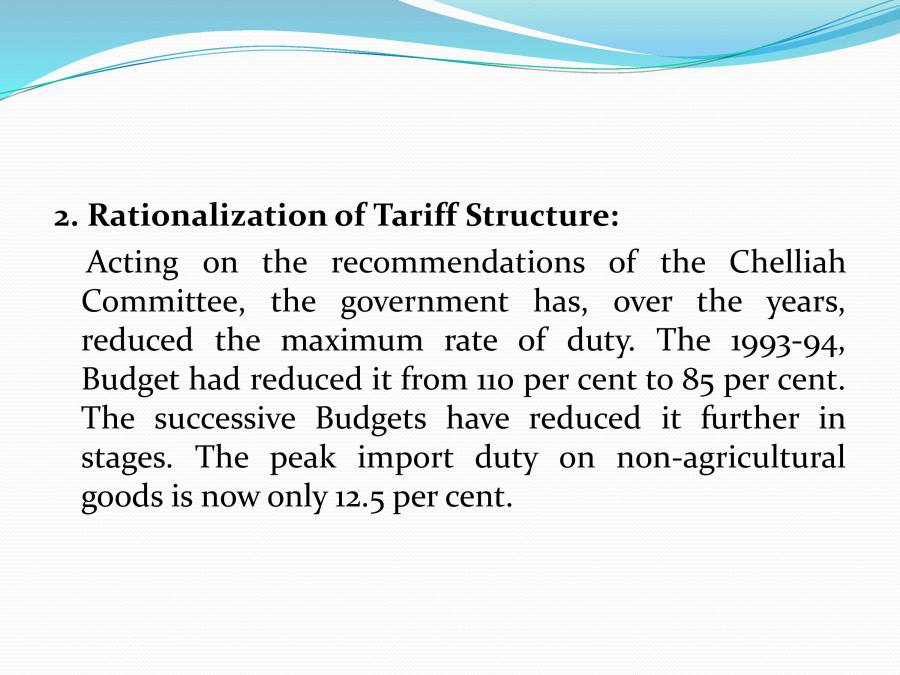 Major Trade Reforms - PowerPoint Slides - LearnPick India