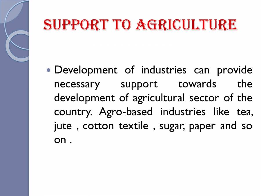 Role Of Industry In Economic Development - PowerPoint Slides ...