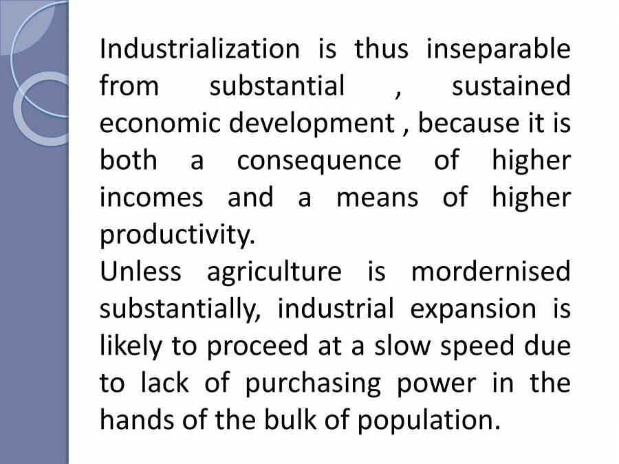 Role Of Industry In Economic Development - PowerPoint Slides ...