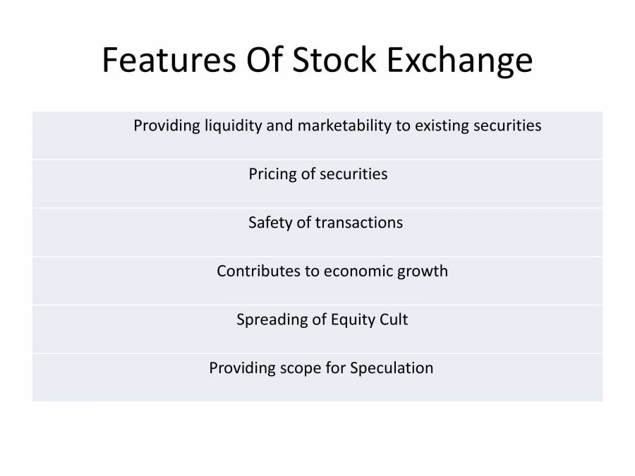 Stock Exchange Of India - PowerPoint Slides - LearnPick India