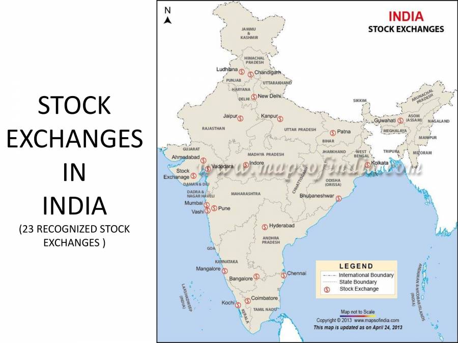 Stock Exchange Of India - PowerPoint Slides - LearnPick India
