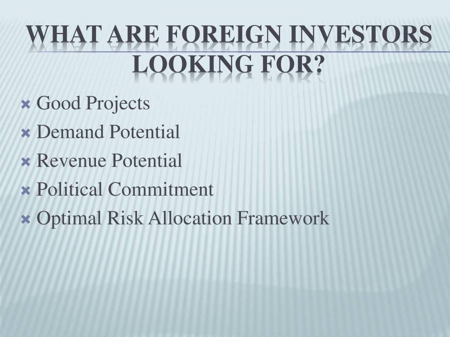 Foreign Institutional Investors - PowerPoint Slides - LearnPick India