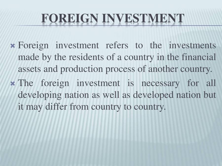 Foreign Institutional Investors - PowerPoint Slides - LearnPick India