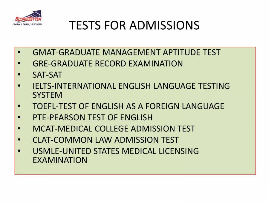 Admission - PowerPoint Slides - LearnPick India