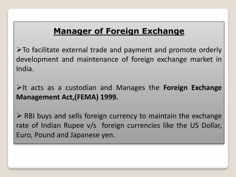 RBI & It's Monetary Policies - PowerPoint Slides - LearnPick India