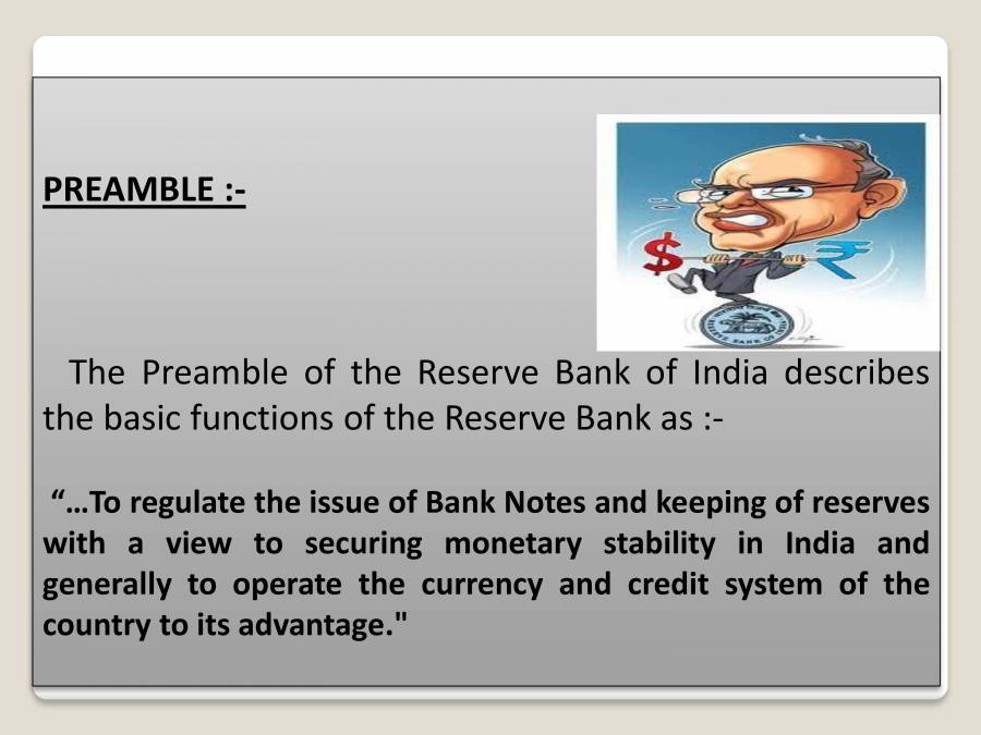 RBI & It's Monetary Policies - PowerPoint Slides - LearnPick India