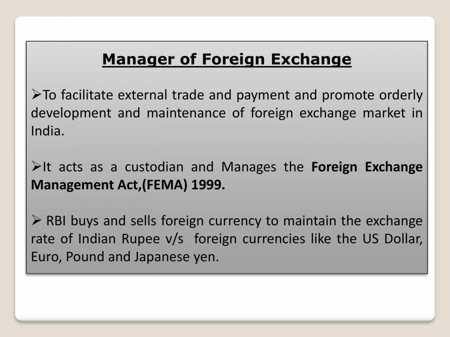 RBI & It's Monetary Policies - PowerPoint Slides - LearnPick India