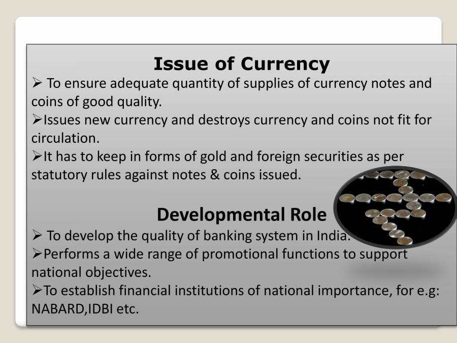RBI & It's Monetary Policies - PowerPoint Slides - LearnPick India