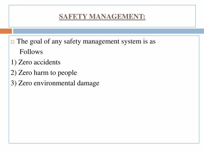 Safety Management And Techniques - PowerPoint Slides - LearnPick India