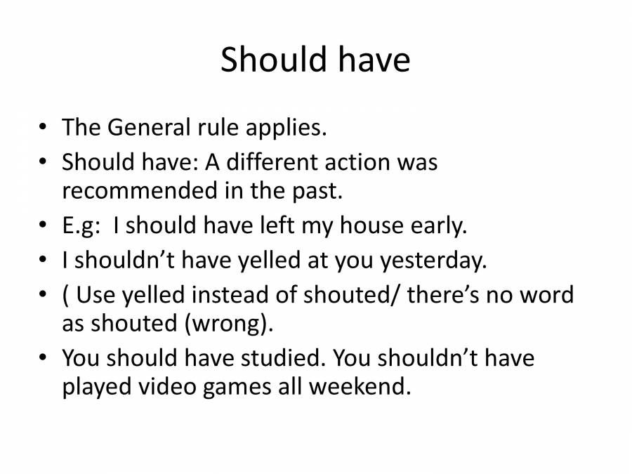 Modal Verbs - Should Vs Could Vs Would - PowerPoint Slides - LearnPick ...
