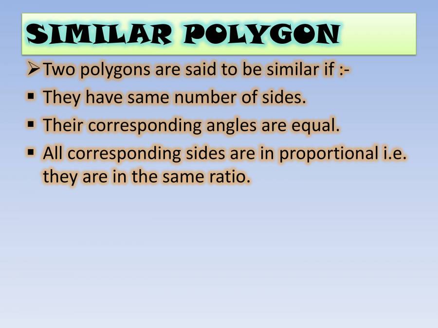Similarity Conditions Of Triangles - PowerPoint Slides - LearnPick India