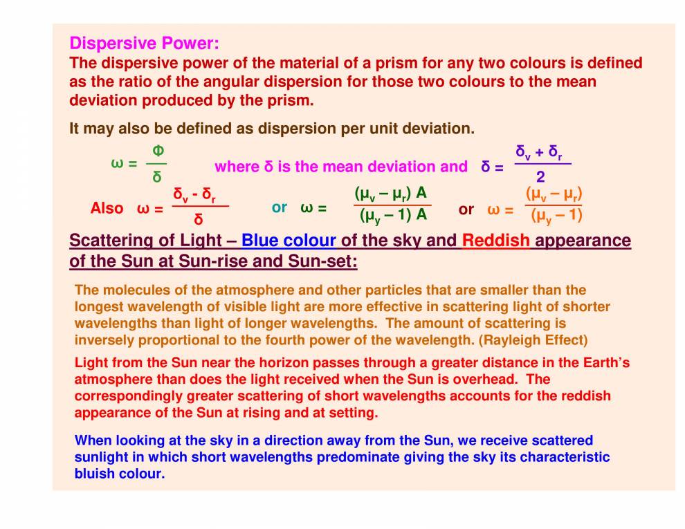 Physics : Class 12th : Optics - PowerPoint Slides - LearnPick India