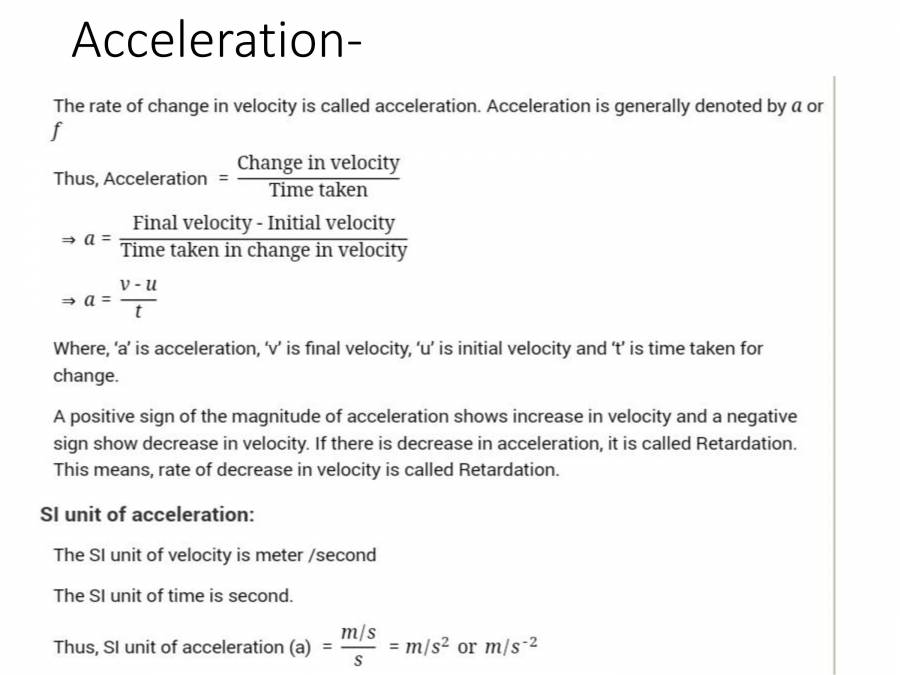 Motion Part 2 - PowerPoint Slides - LearnPick India