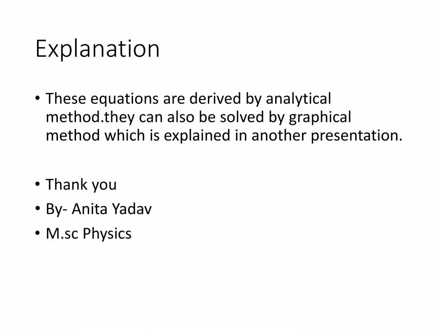 Equations Of Motion - PowerPoint Slides - LearnPick India