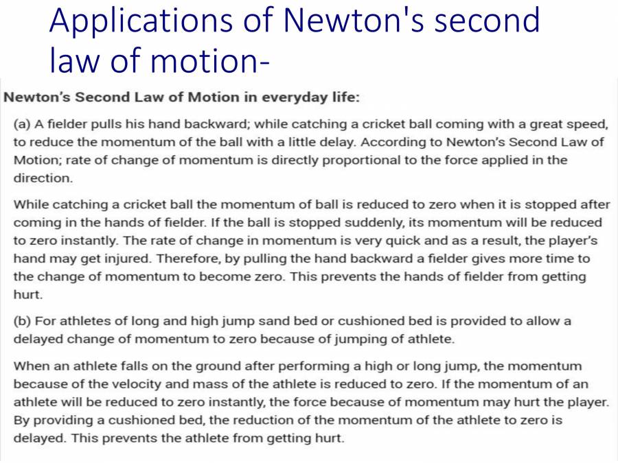 Force And Laws Of Motion - PowerPoint Slides - LearnPick India